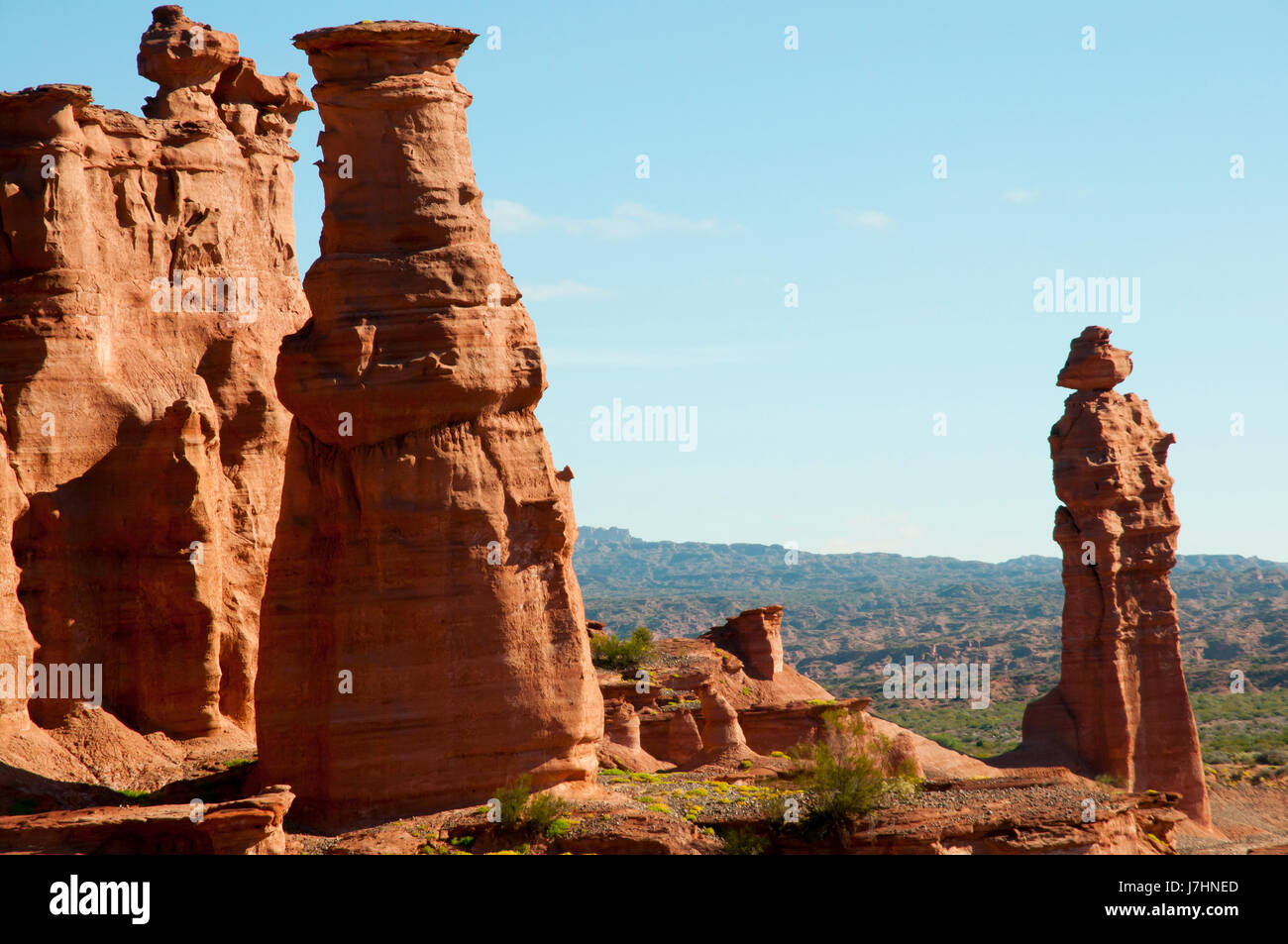 The Monk - Talampaya National Park - Argentina Stock Photo - Alamy