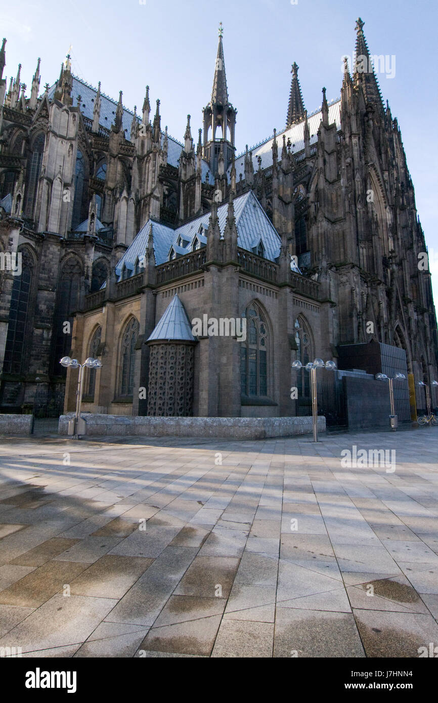 cologne cathedral sacristy stairs historical religion church heaven ...