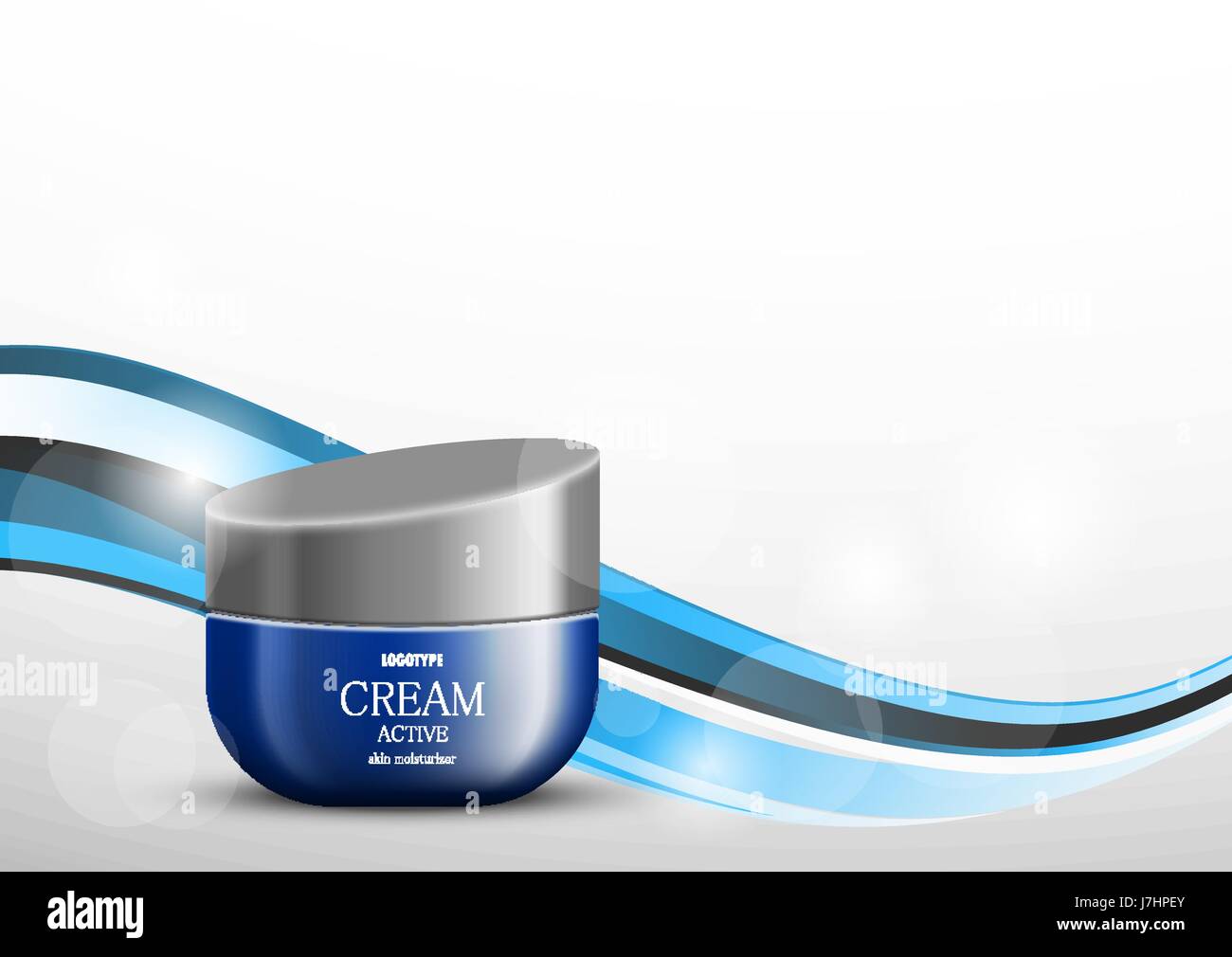 Skin moisturizer cosmetic design template Stock Vector Image & Art - Alamy