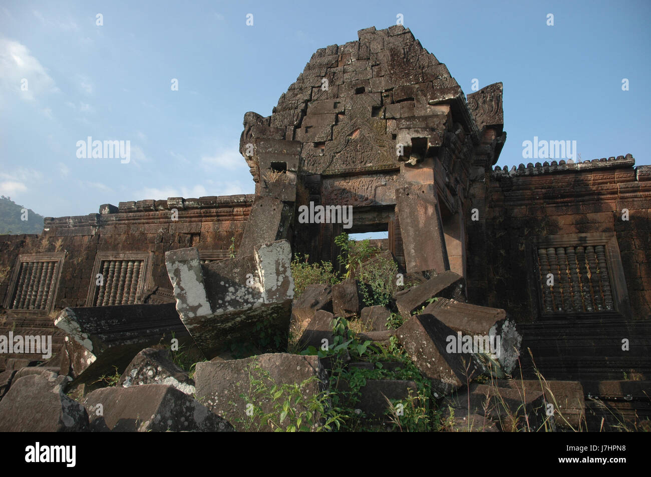 Wat Phu Temple, Laos Stock Photo - Alamy