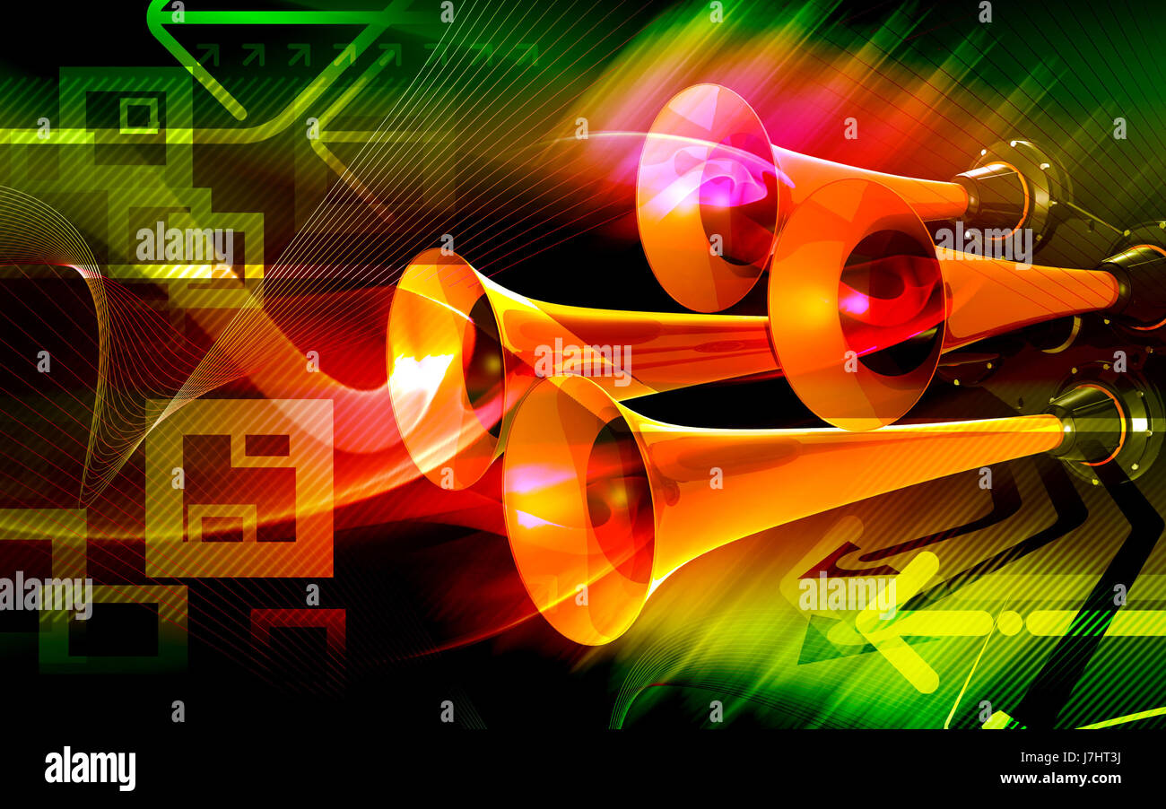 danger object sound sport sports graphics colour horn illustration loud ...