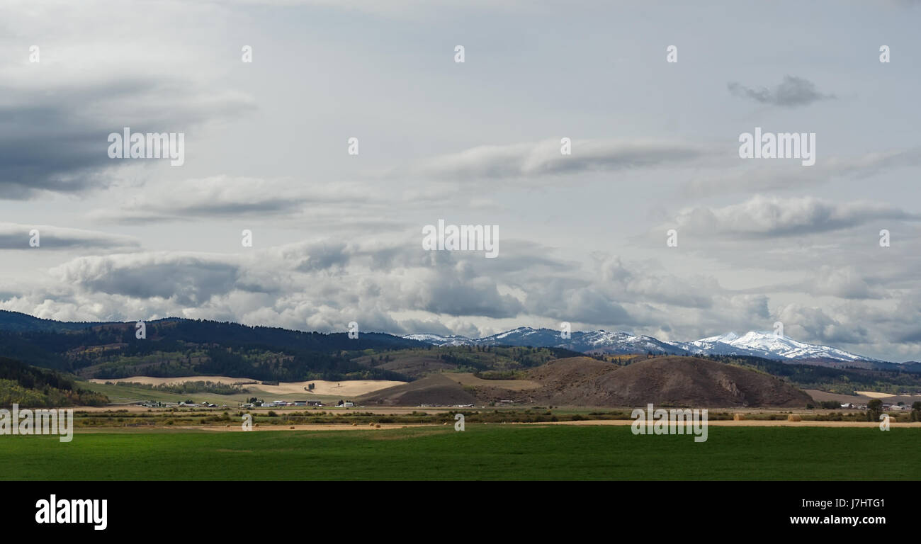 dramatic dry dried up barren plateau hills scenery countryside nature ...