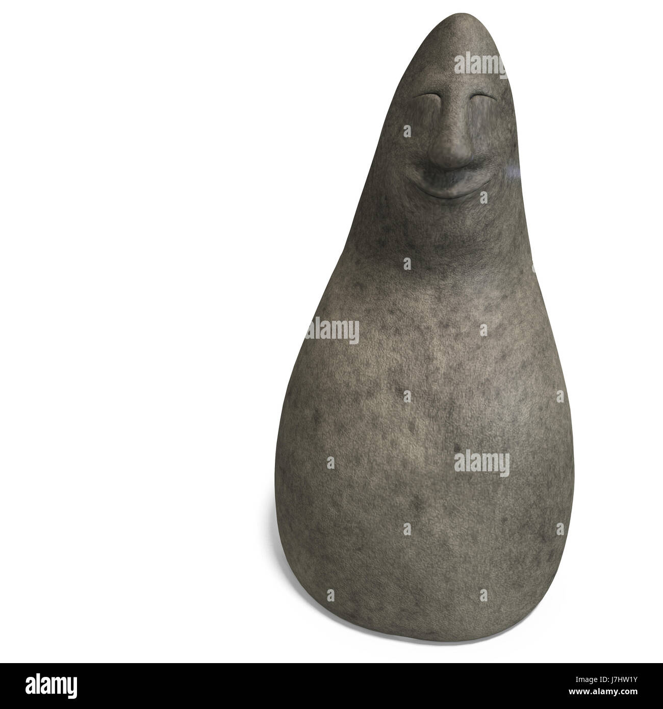 illustration funny cartoon sweet comic emotions stone rock illustration ...