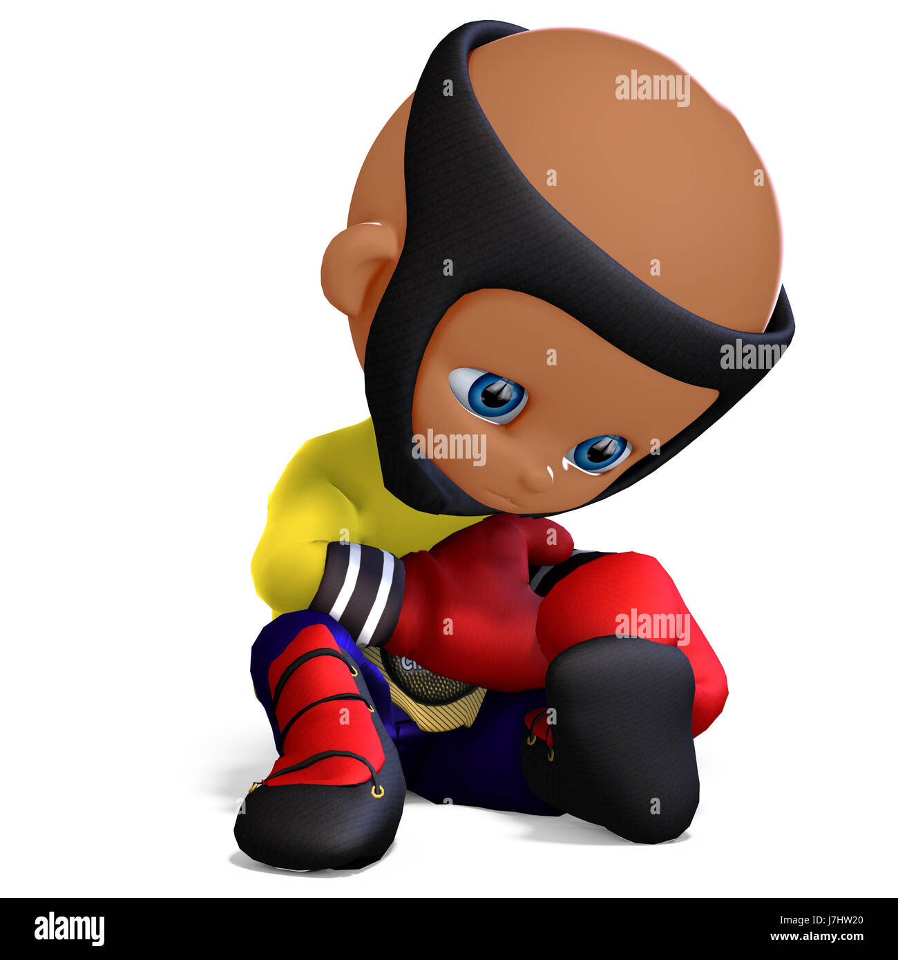 illustration funny cartoon sweet sport sports comic emotions fight ...