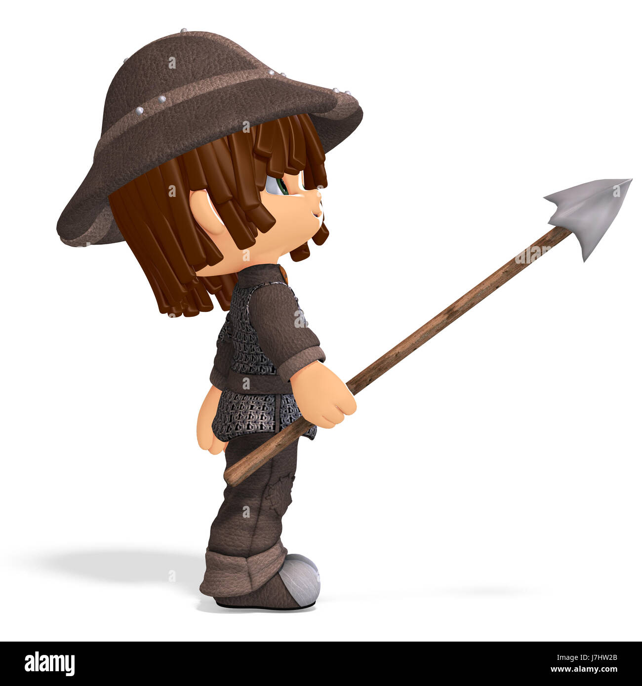 illustration funny cartoon sweet comic emotions guard watchdog fantasy ...