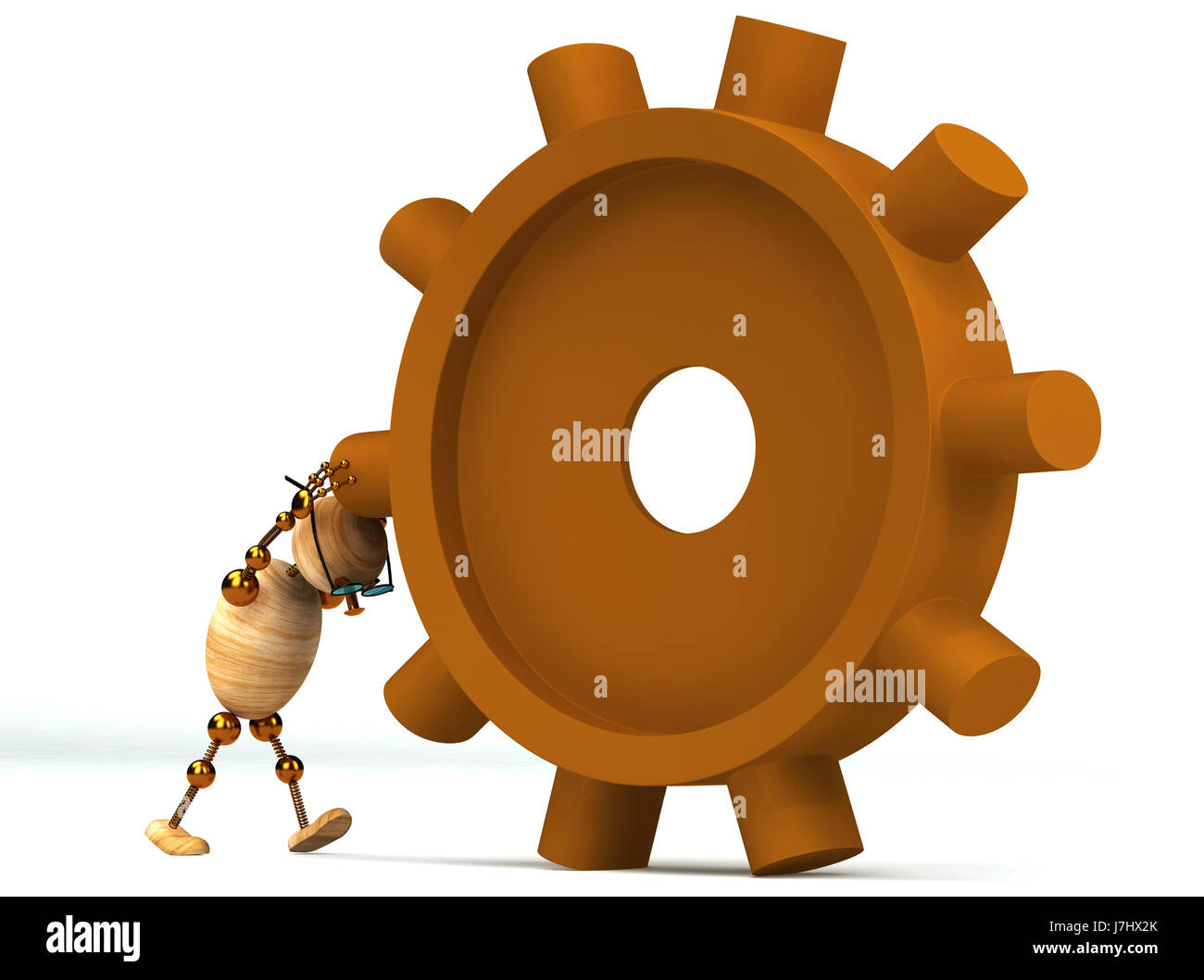 Wood spinning man guy humans hi-res stock photography and images - Alamy