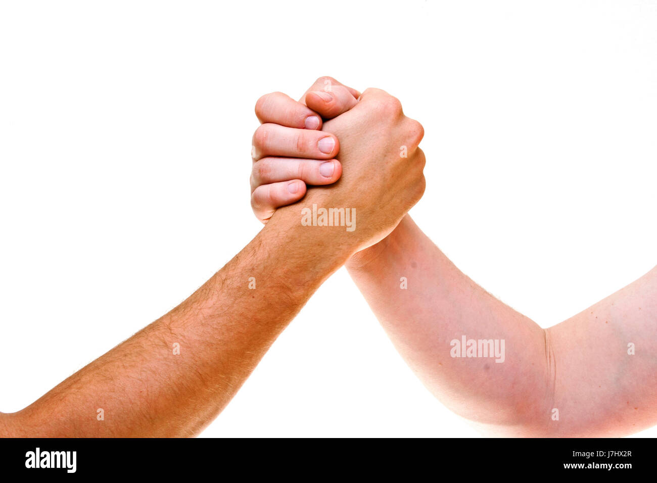 hand hands isolated up on coupled backdrop background white two humans ...