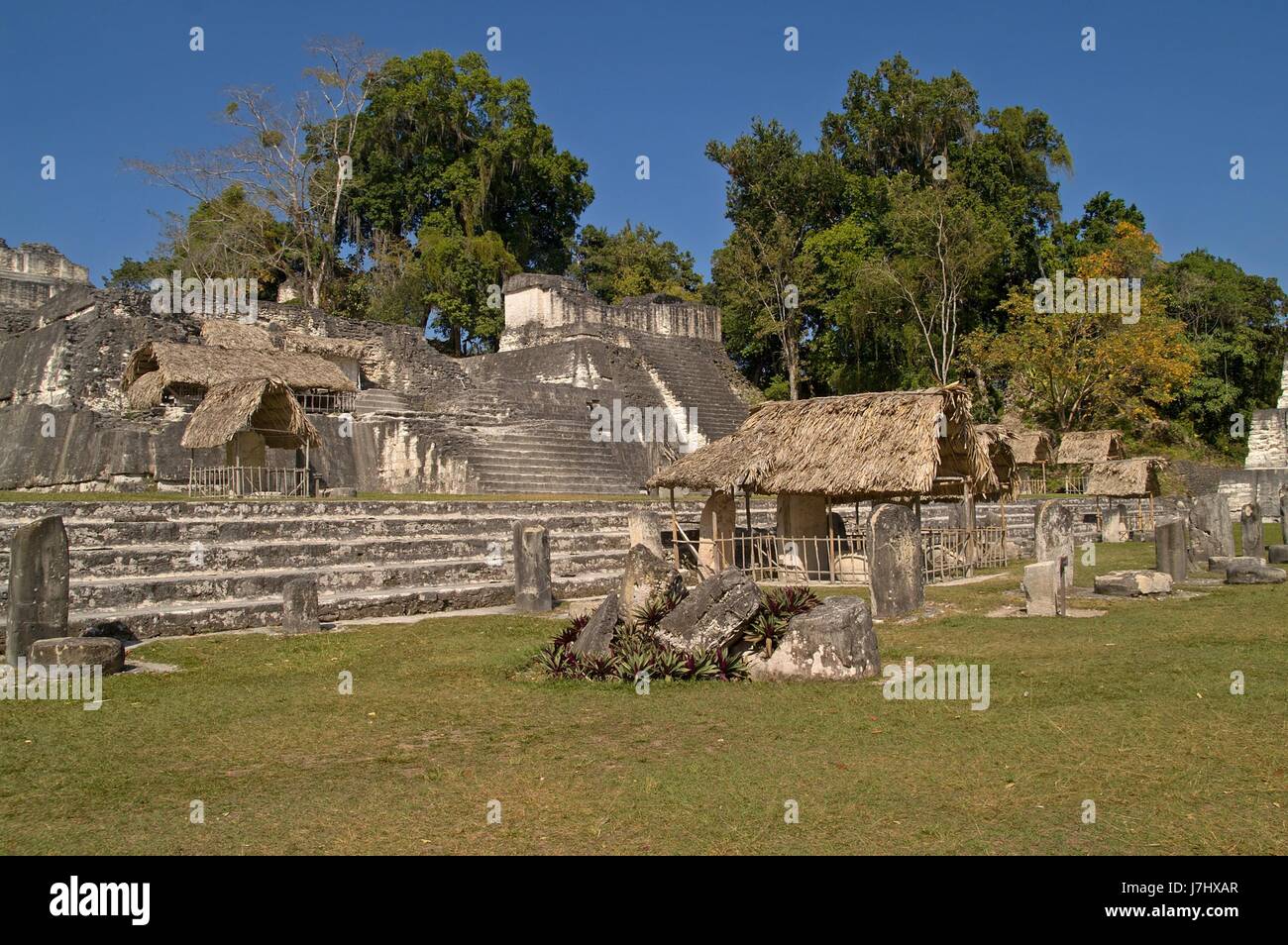 temple famous guatemala style of construction architecture ...