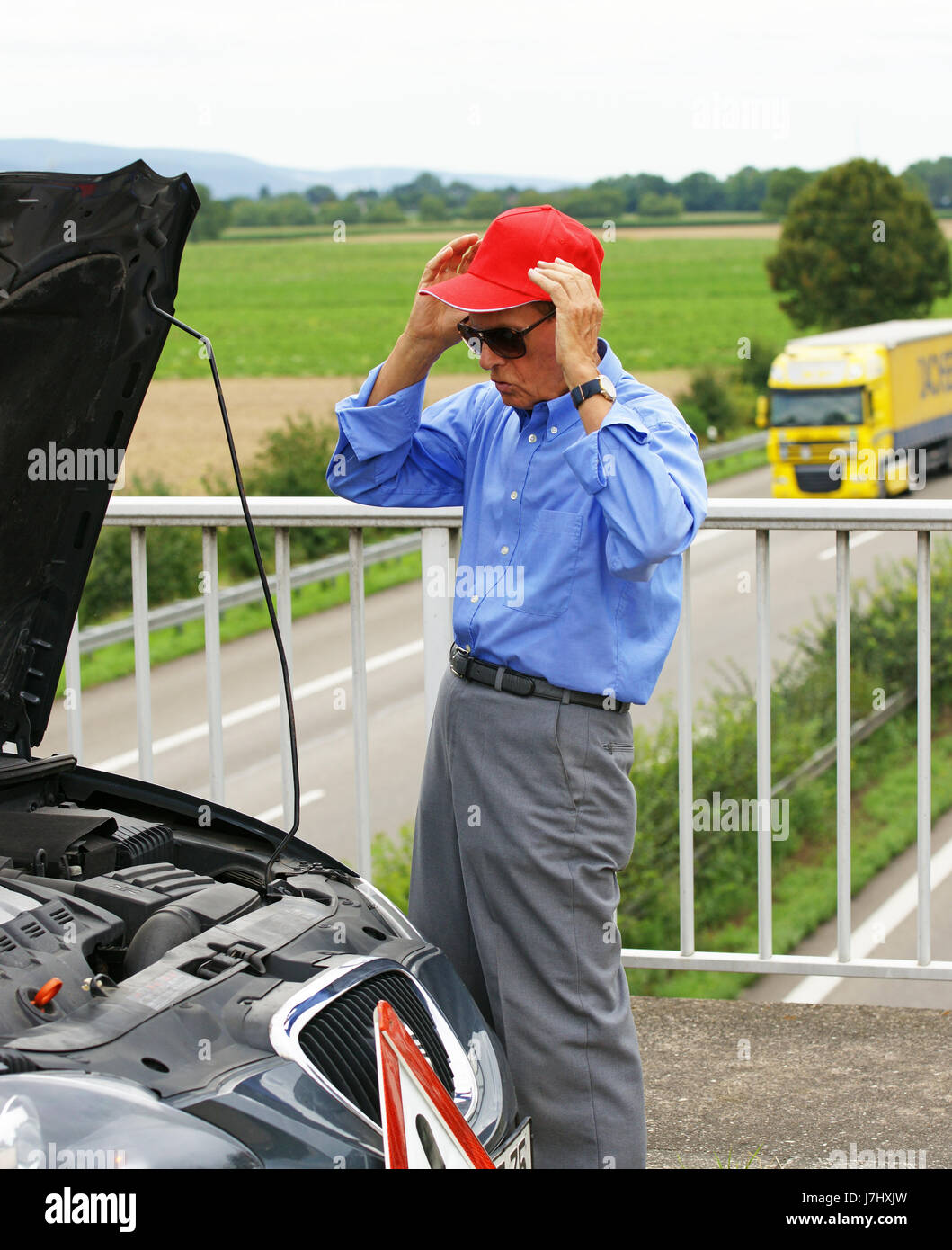 The breakdown of the tourist season hi-res stock photography and images ...