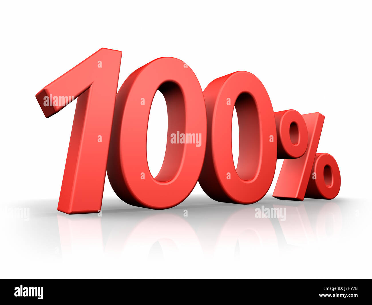 hundred number percent percentage red calculation isolated stock ...