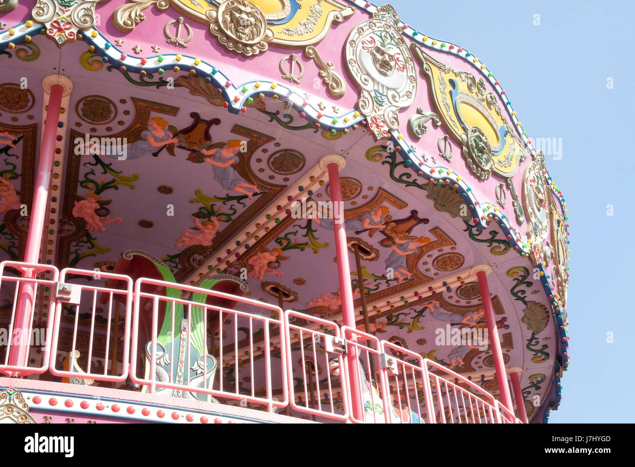 carousel in china Stock Photo - Alamy