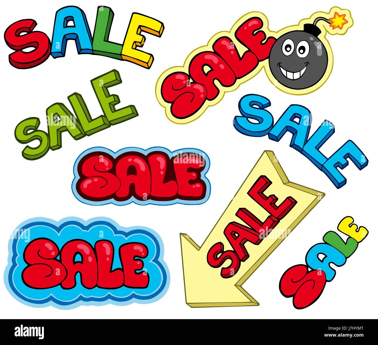 sell word sale letter character text notice note sell art isolated ...