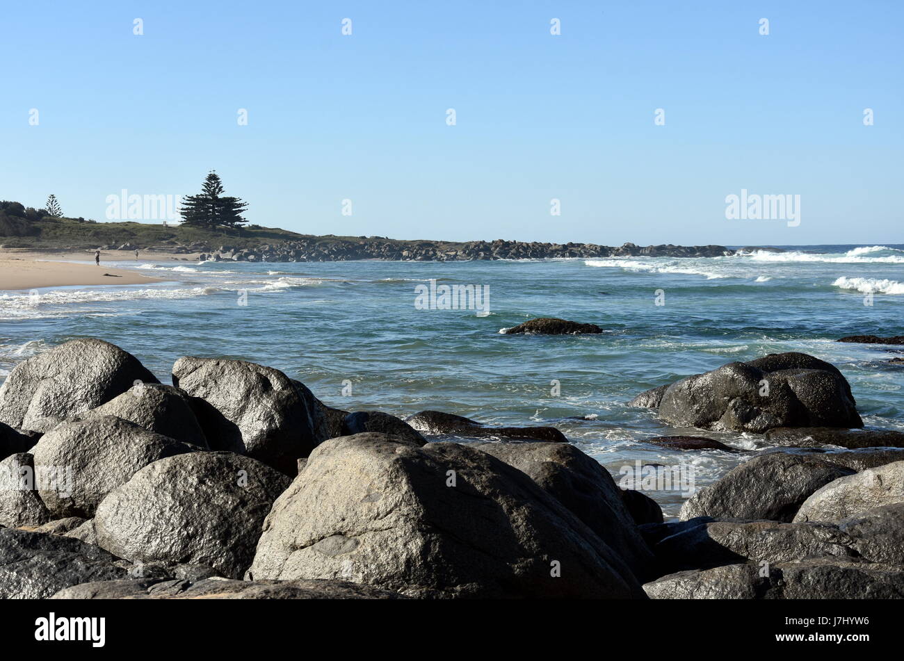 Beach at Tuross Head. Tuross Head is a seaside village on the south ...