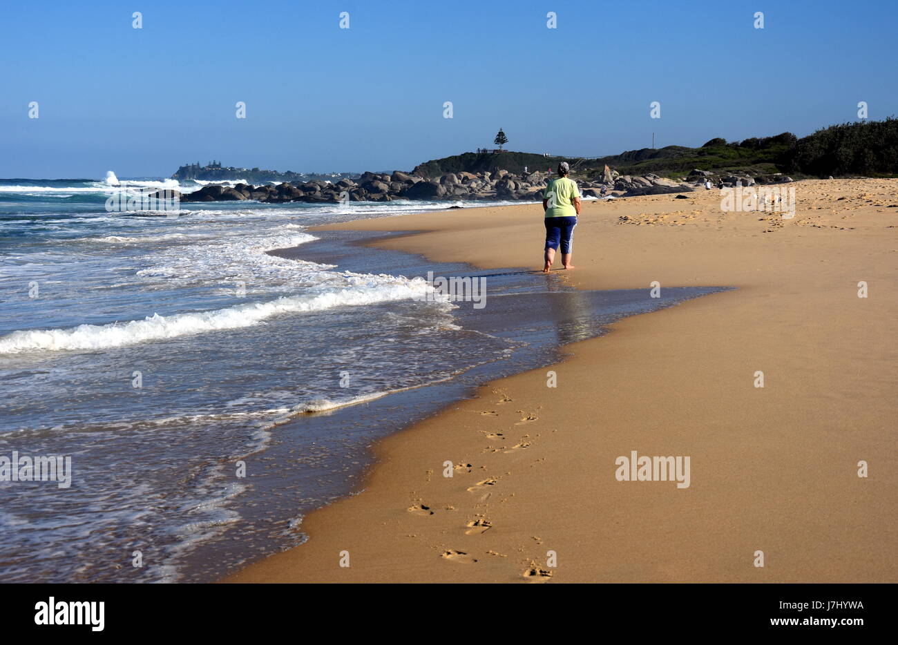 Beach at Tuross Head. Tuross Head is a seaside village on the south ...