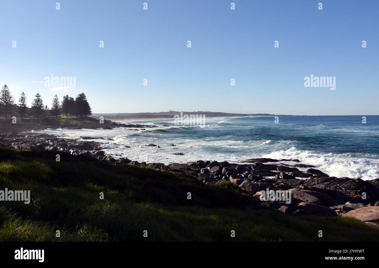 Beach at Tuross Head. Tuross Head is a seaside village on the south ...