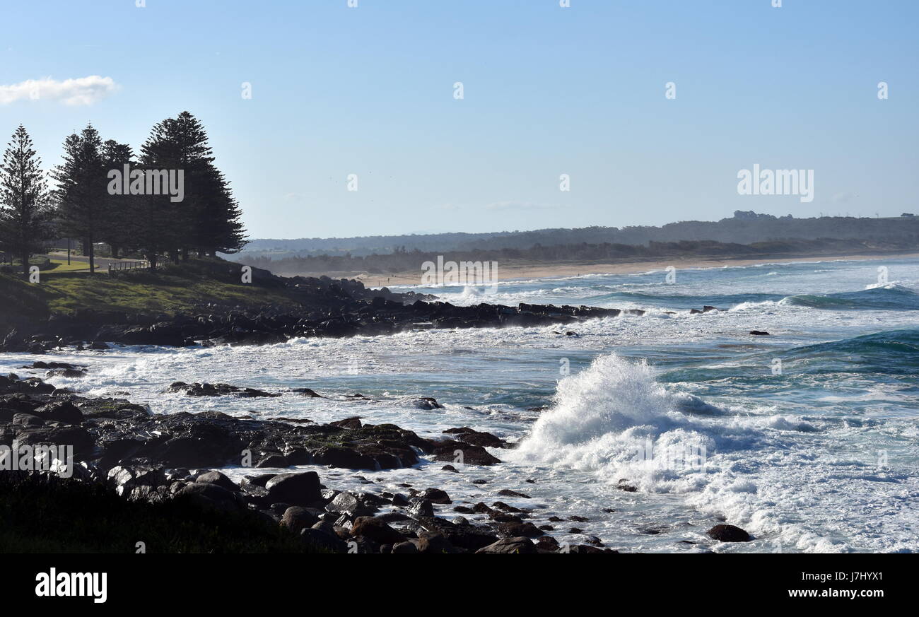 Beach at Tuross Head. Tuross Head is a seaside village on the south ...