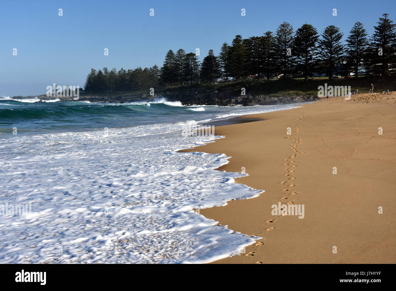 Coila beach at Tuross Head. Tuross Head is a seaside village on the ...