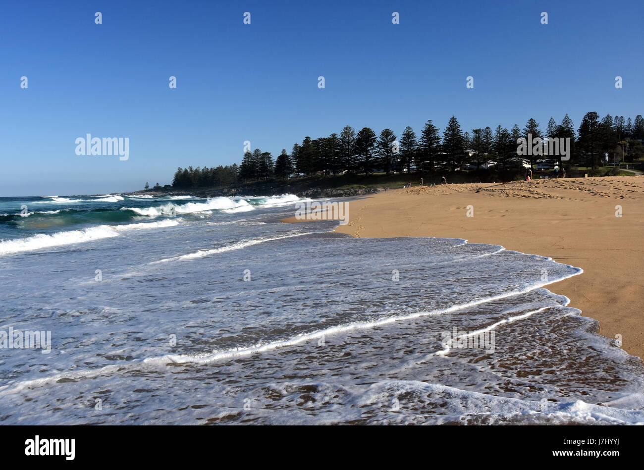 Coila beach at Tuross Head. Tuross Head is a seaside village on the ...