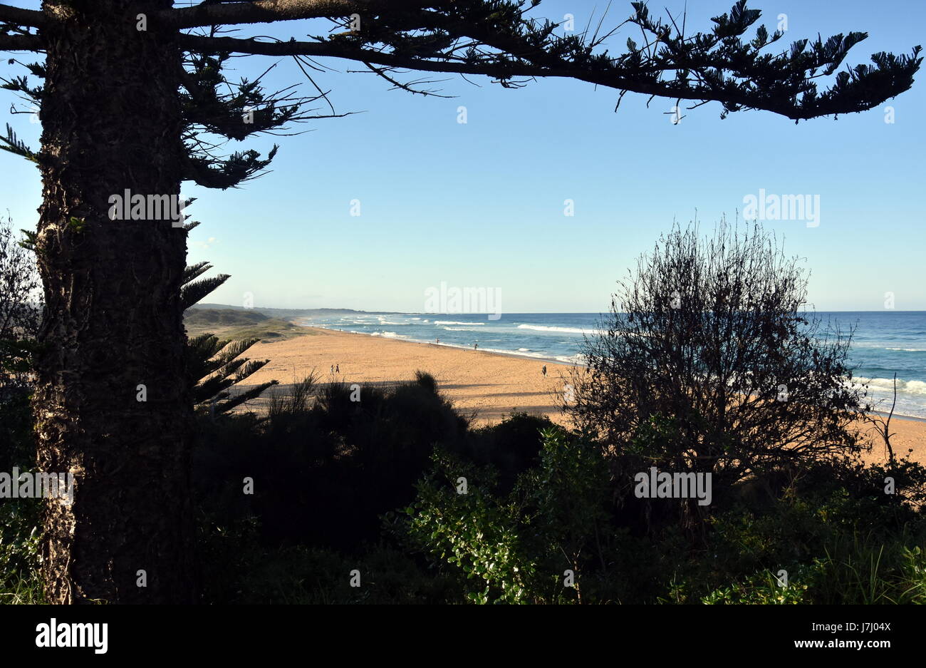 Coila beach at Tuross Head. Tuross Head is a seaside village on the ...