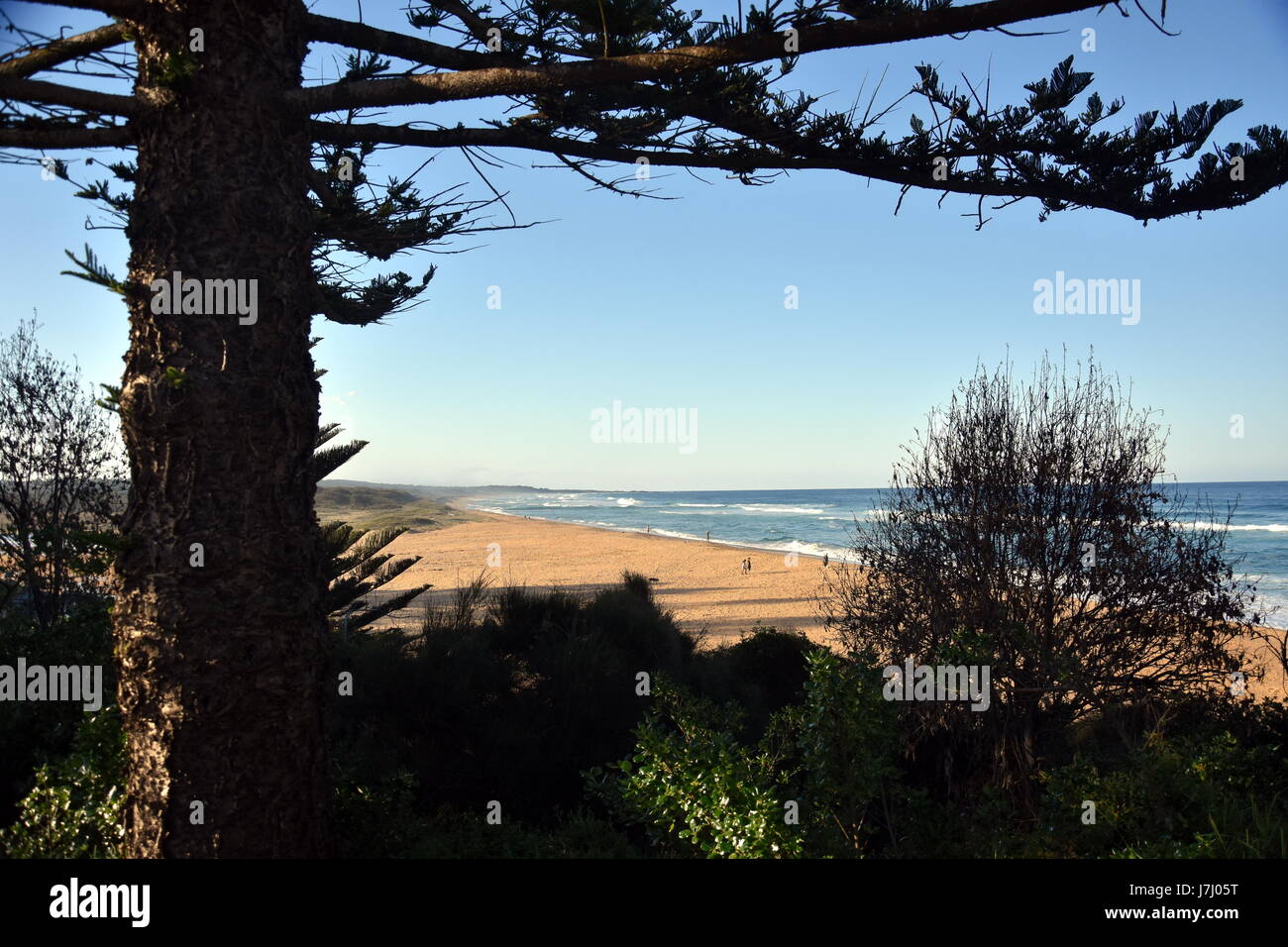Coila beach at Tuross Head. Tuross Head is a seaside village on the ...