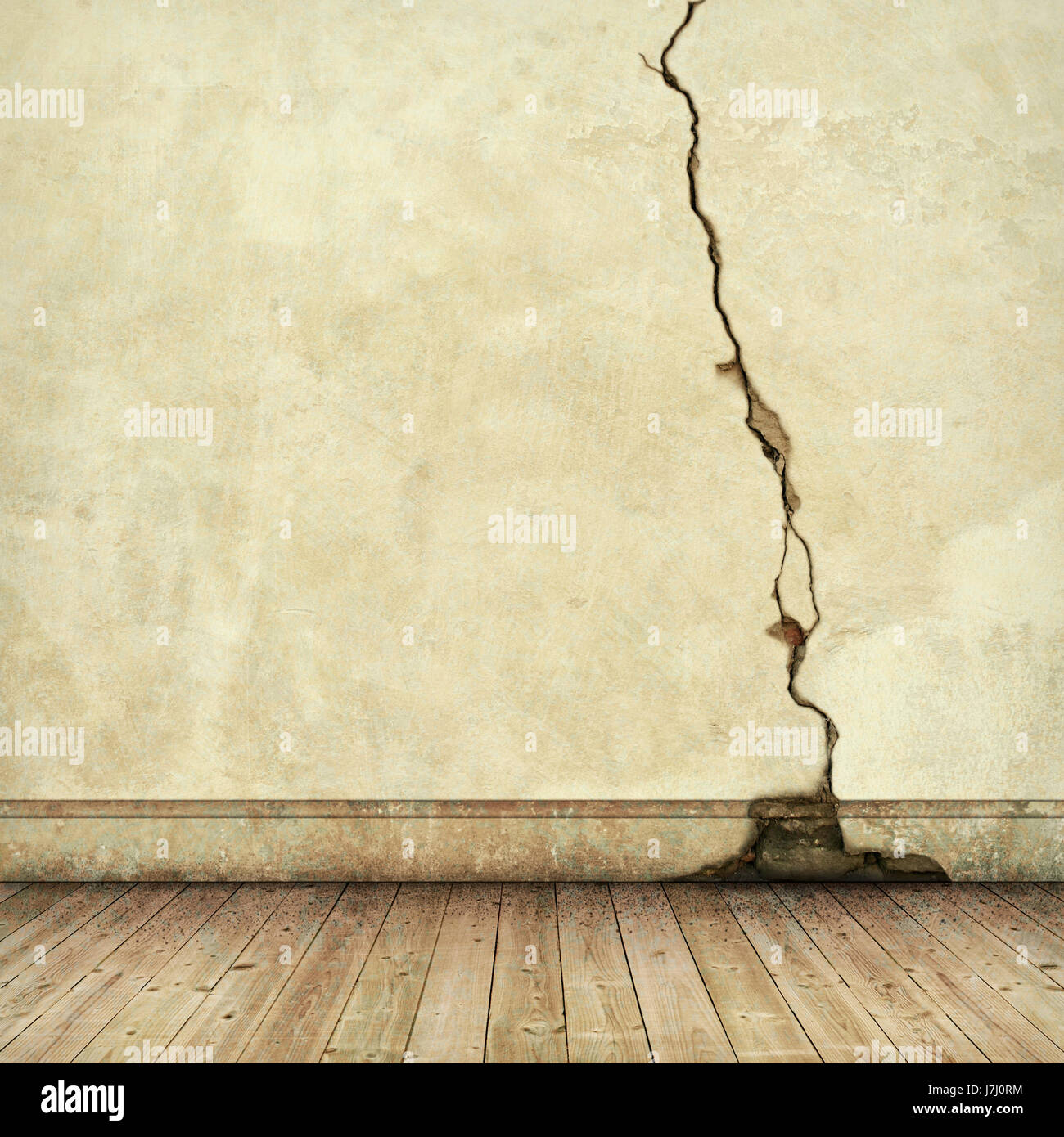 wall fissured cracked damaged stone plaster wall decayed dirty aged ...