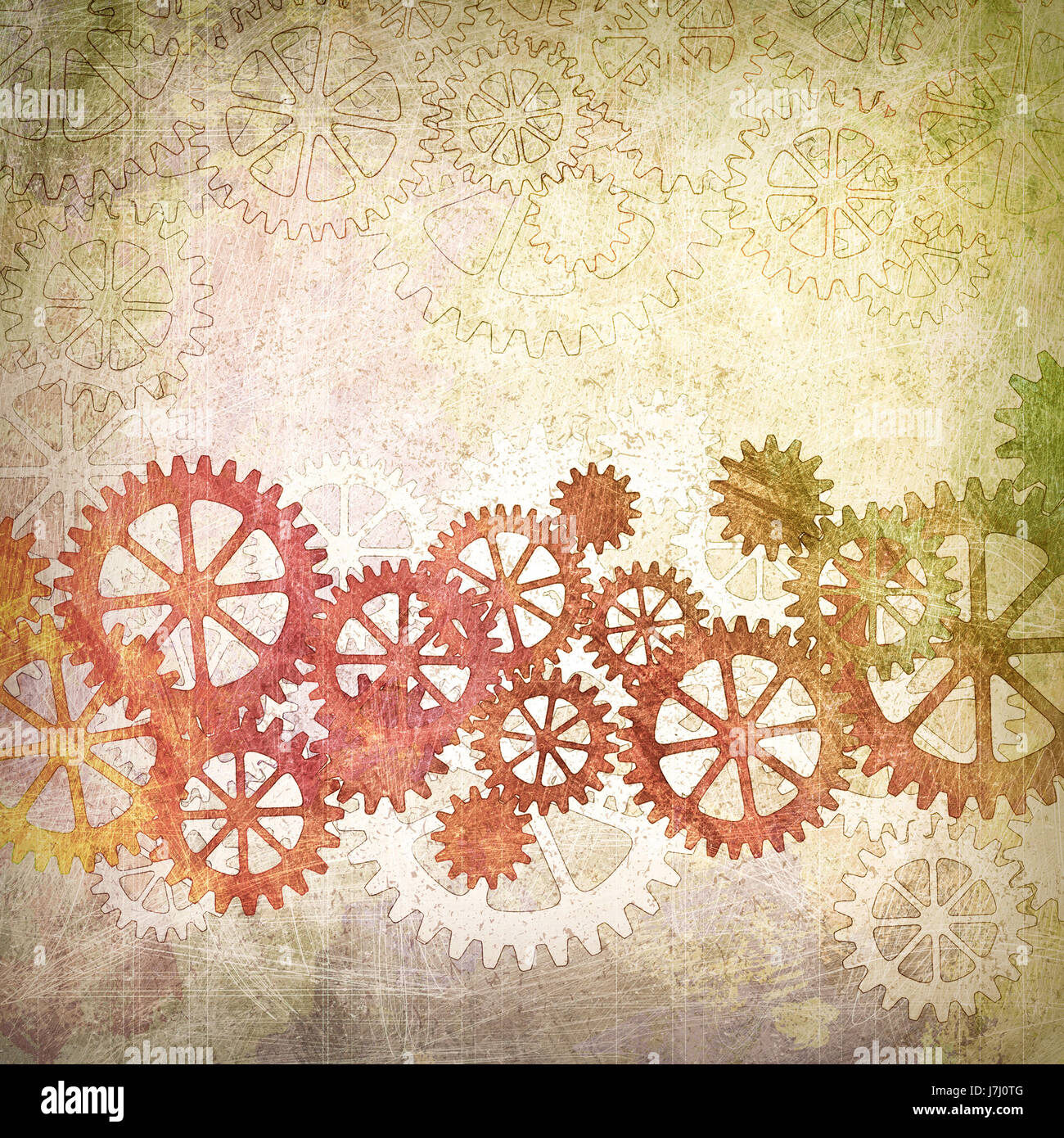 backdrop background industrial engineering illustration metal messy ...