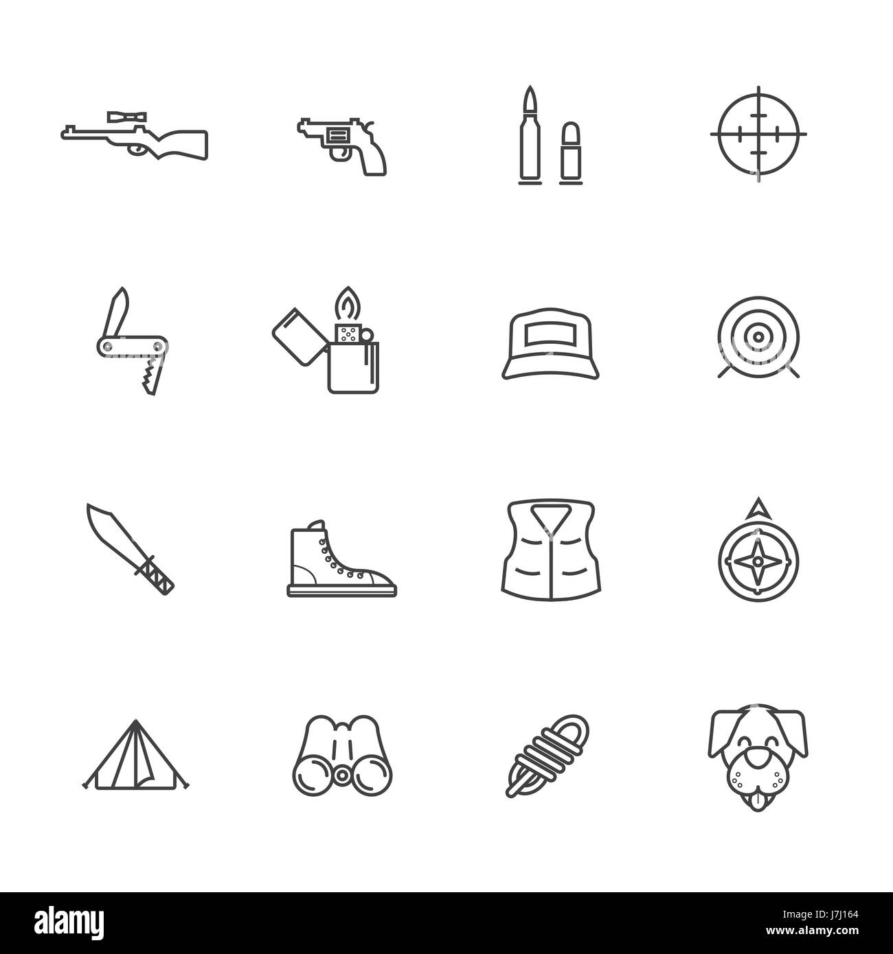 Wildlife hunting hunter shotgun Black and White Stock Photos & Images ...