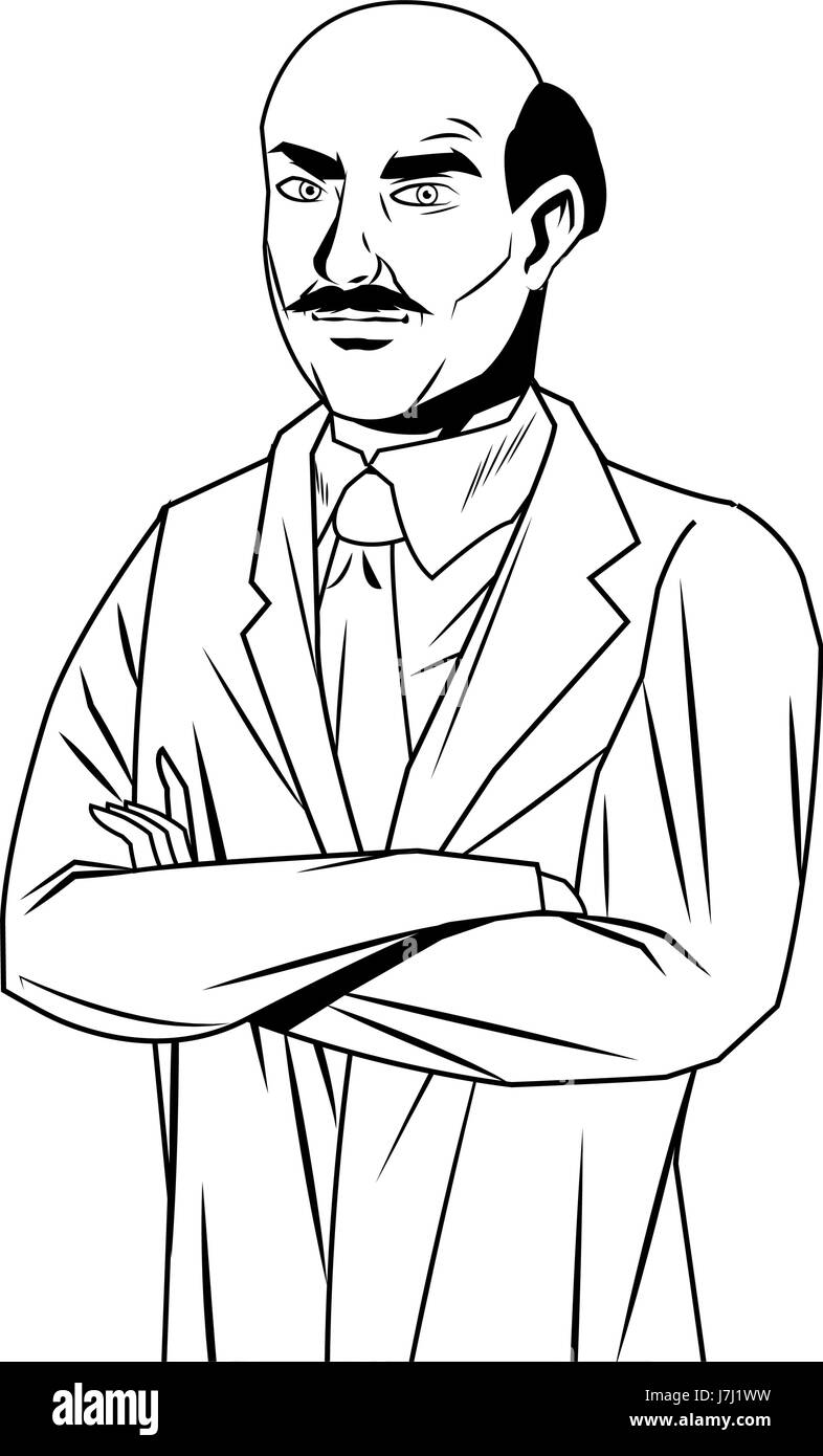 Balding medical serious Stock Vector Images - Alamy