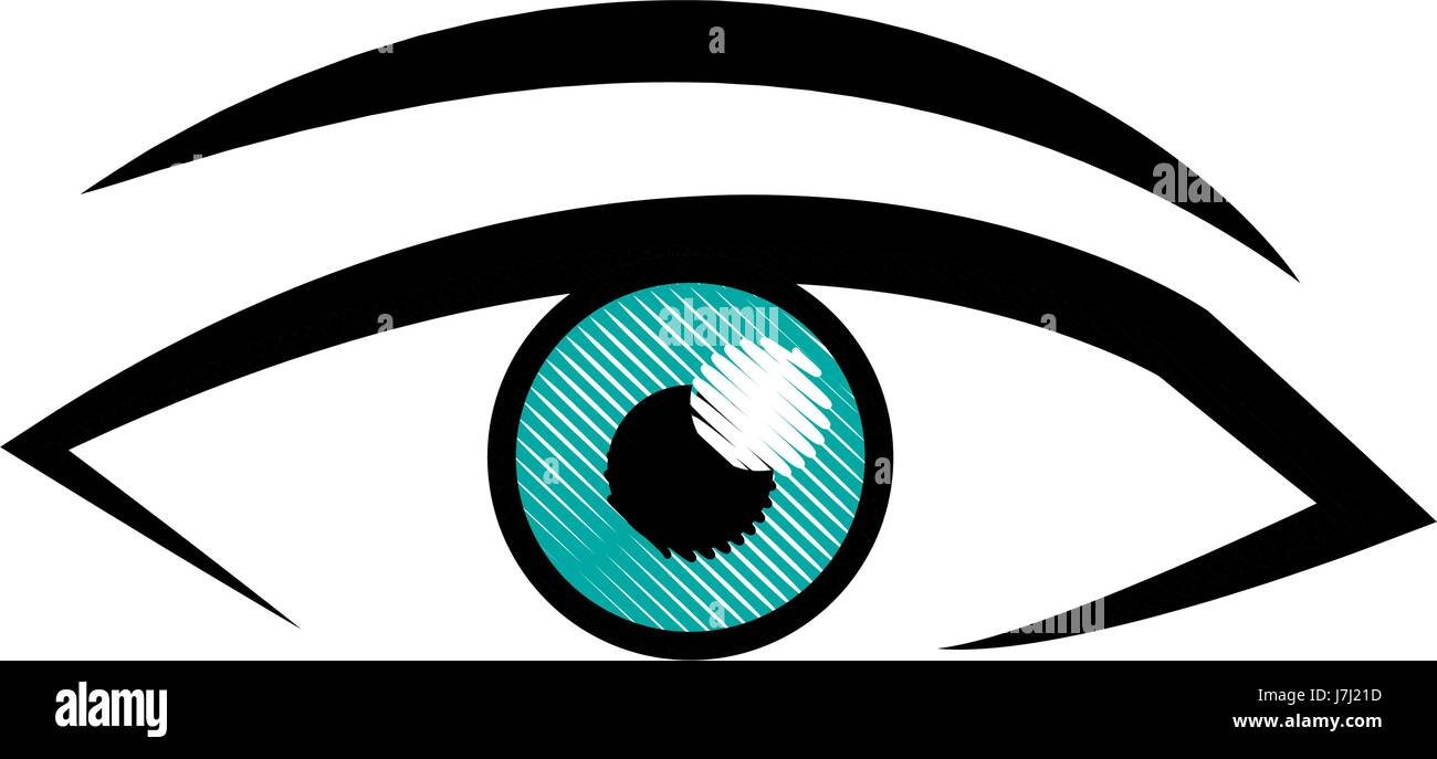 male eye view look vision image Stock Vector Image & Art - Alamy