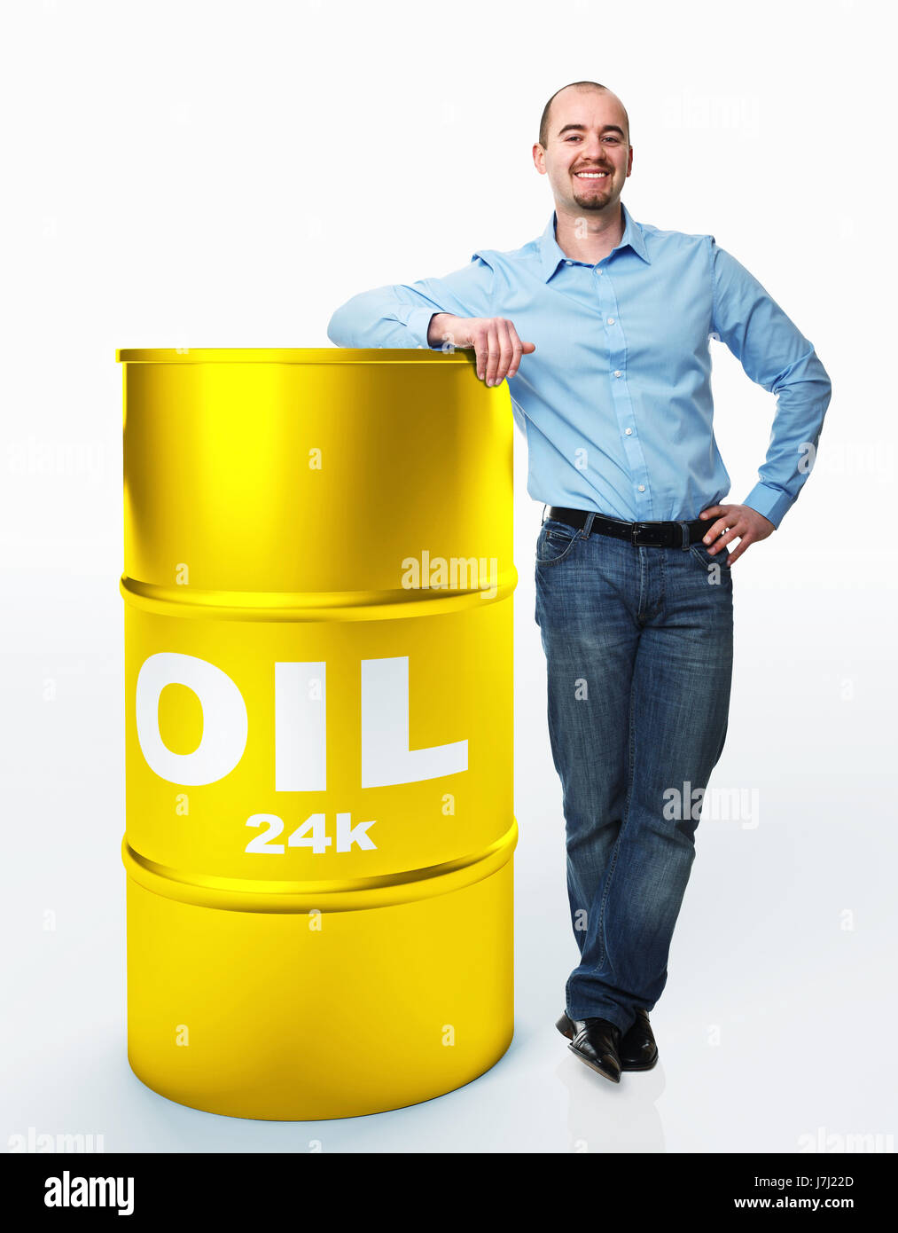 Gold man hi-res stock photography and images - Alamy
