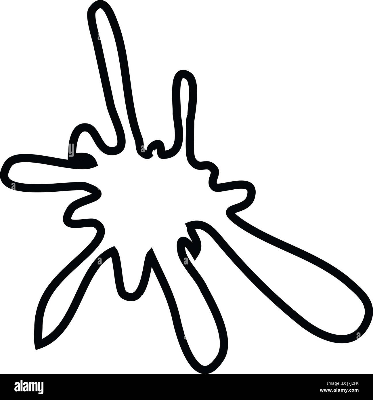 White Paint Splatter Clip Art