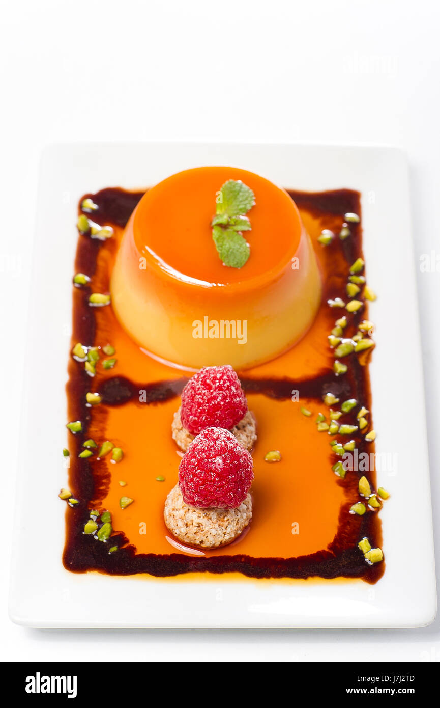 raspberry dessert italy mint sweet-feeds raspberry italian pudding ...