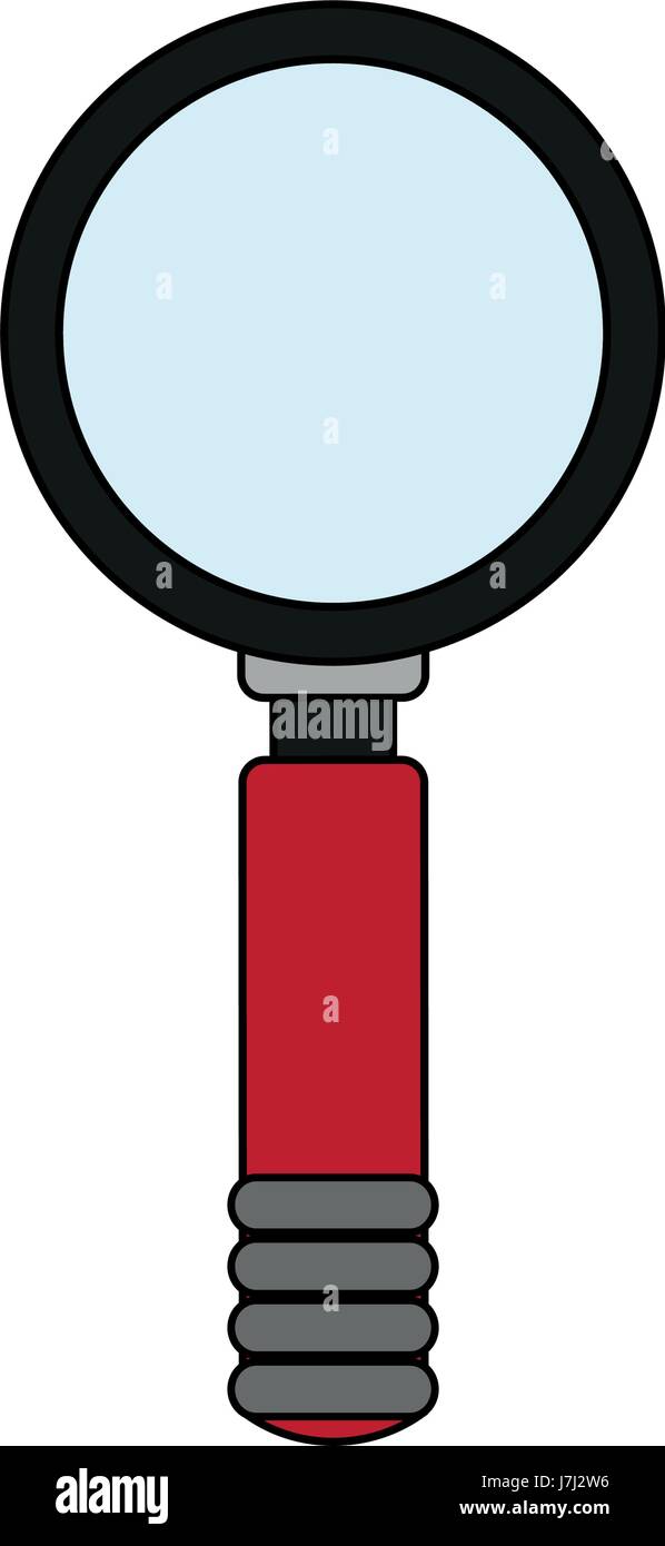 magnifying glass illustration Stock Vector Image & Art - Alamy