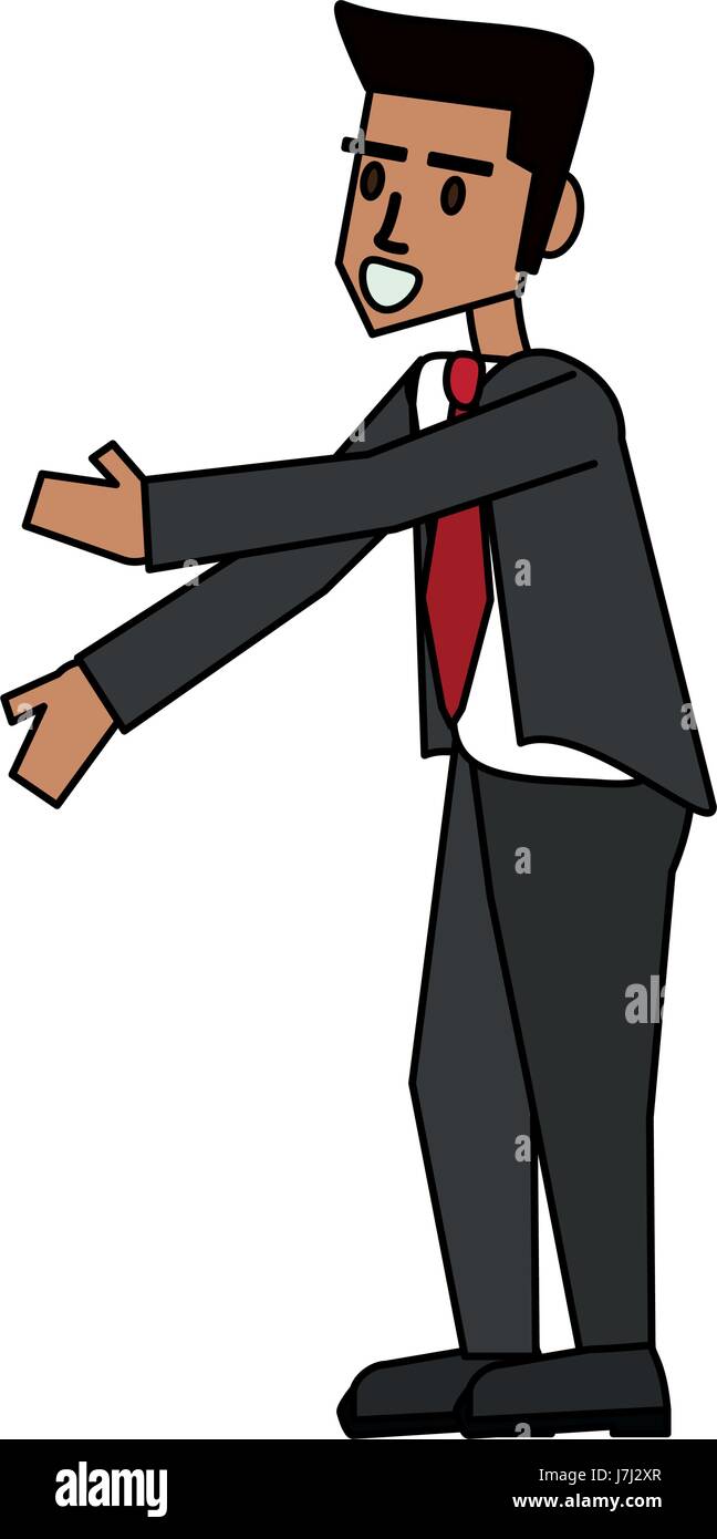 Cartoon man profile Stock Vector Image & Art - Alamy