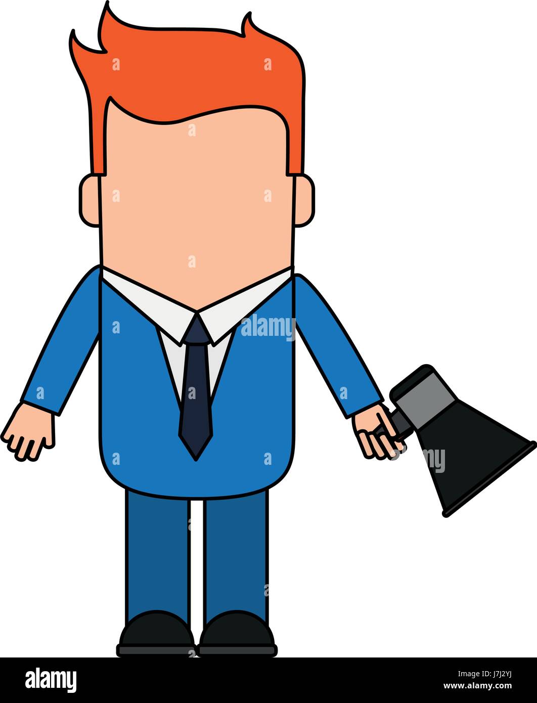 Cartoon man profile Stock Vector Image & Art - Alamy