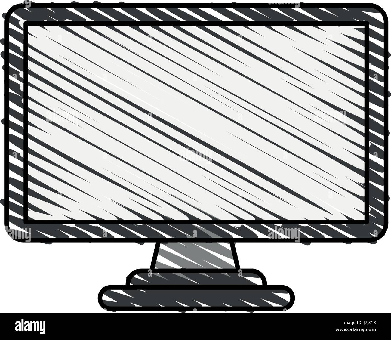 Computer screen illustration Stock Vector Image & Art - Alamy