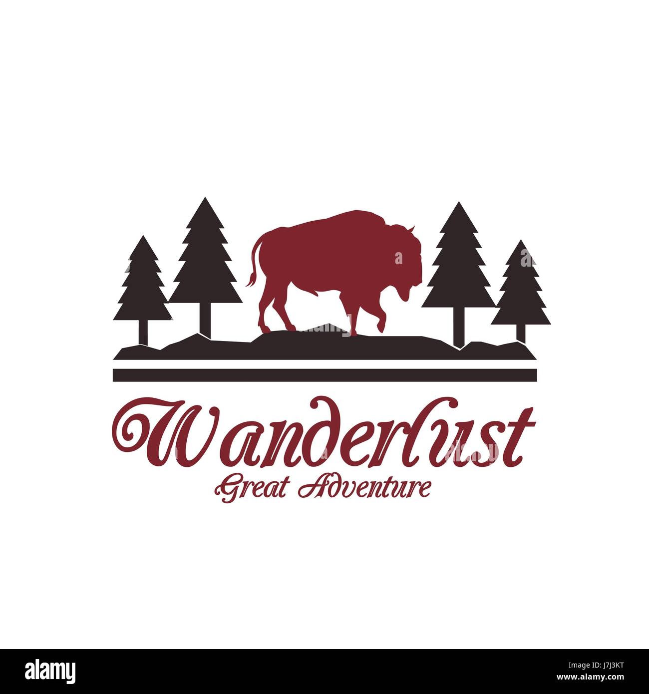 Buffalo spring Stock Vector Images - Alamy