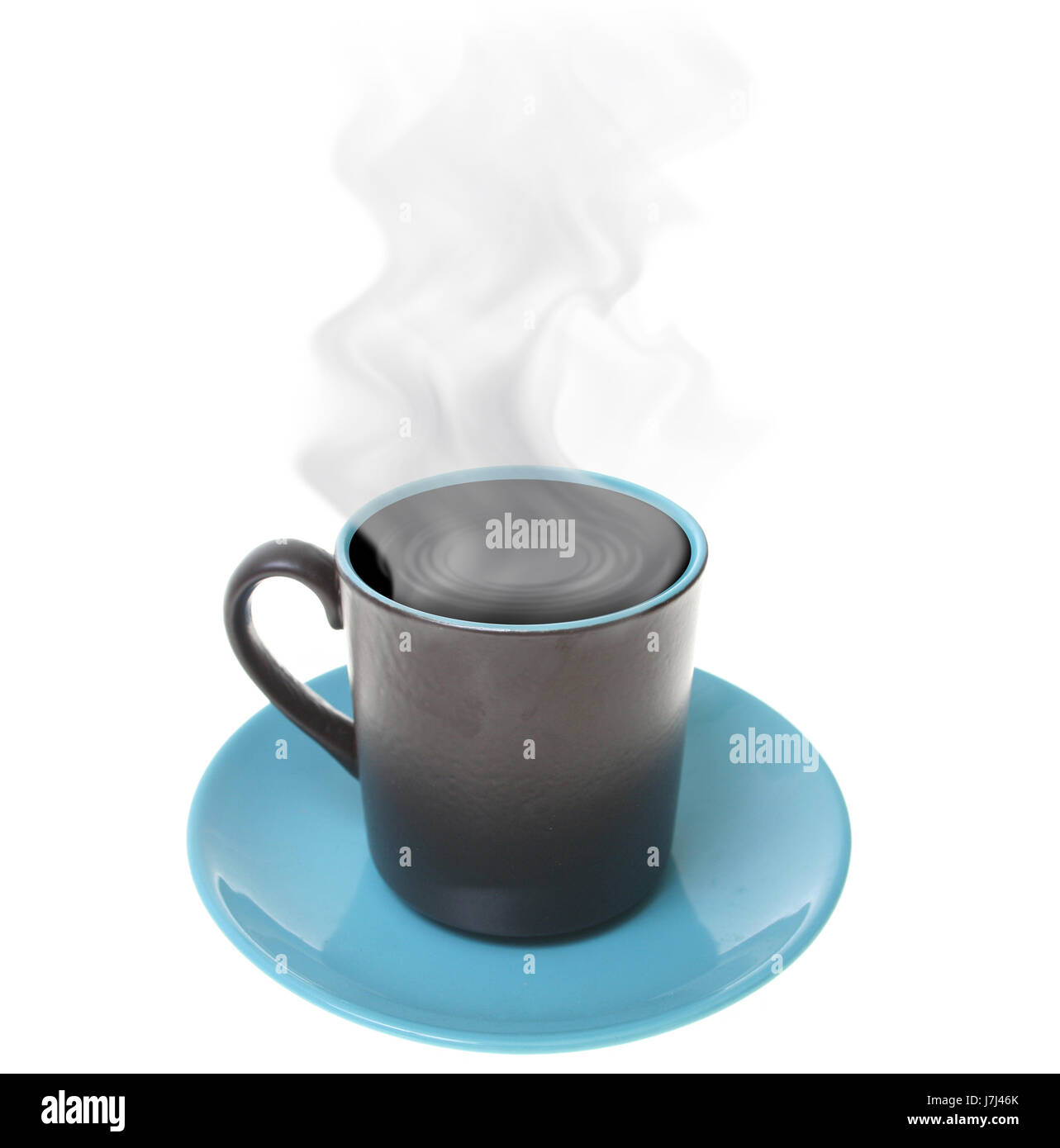Smoking and drinking coffee hi-res stock photography and images - Alamy