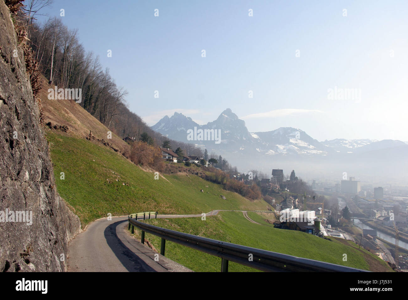 landscape at lake lucerne Stock Photo - Alamy