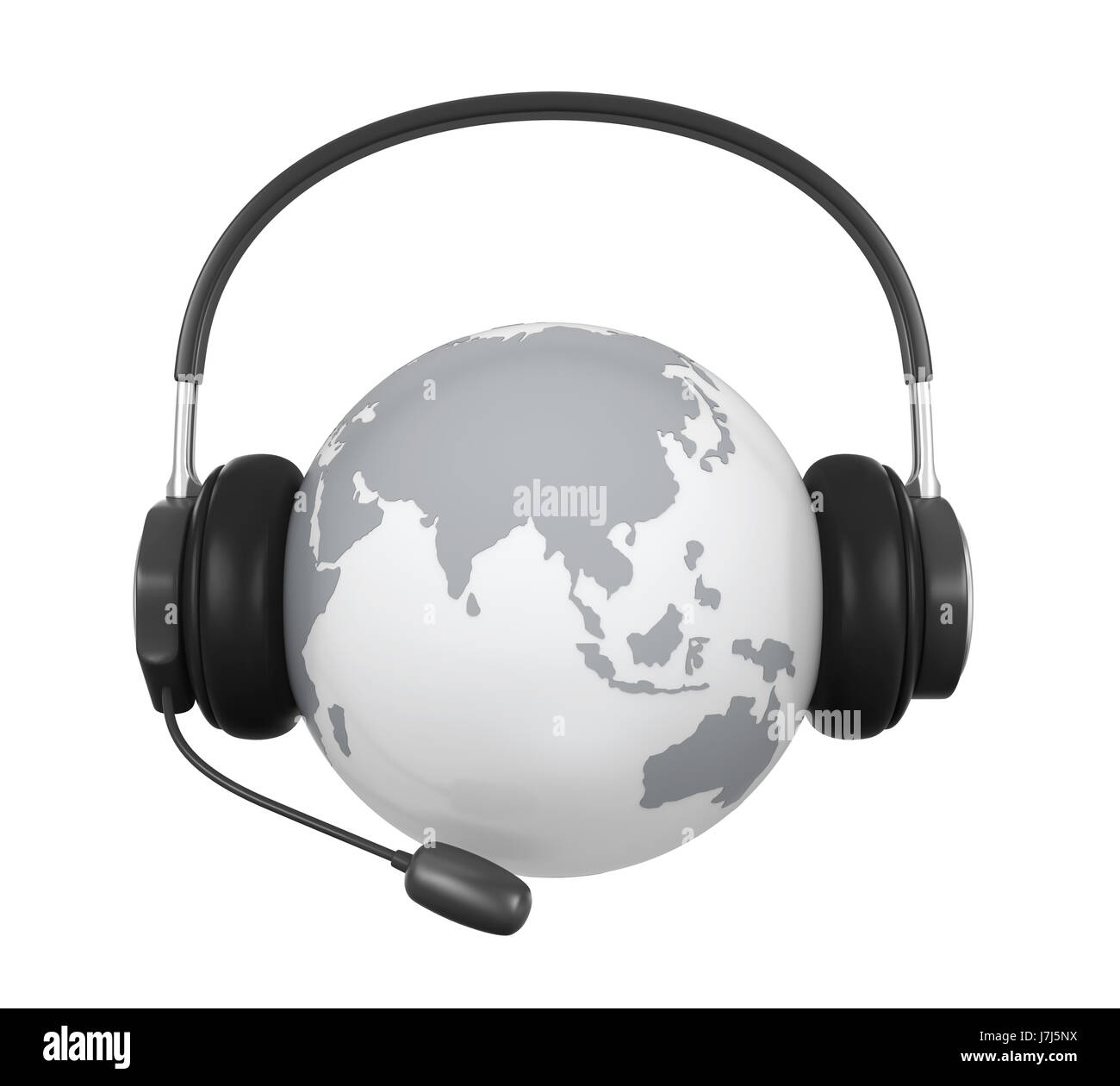 Hotline headset Cut Out Stock Images & Pictures - Alamy