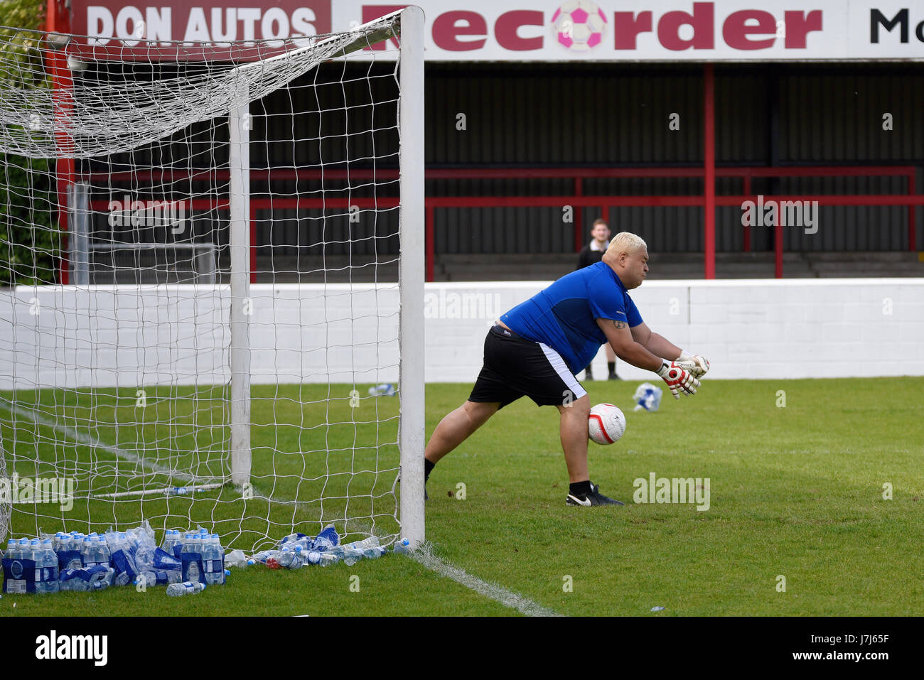 Fat goalkeeper hi-res stock photography and images - Alamy