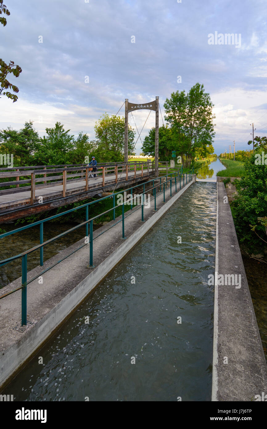Canal bridge above river triesting hi-res stock photography and images ...