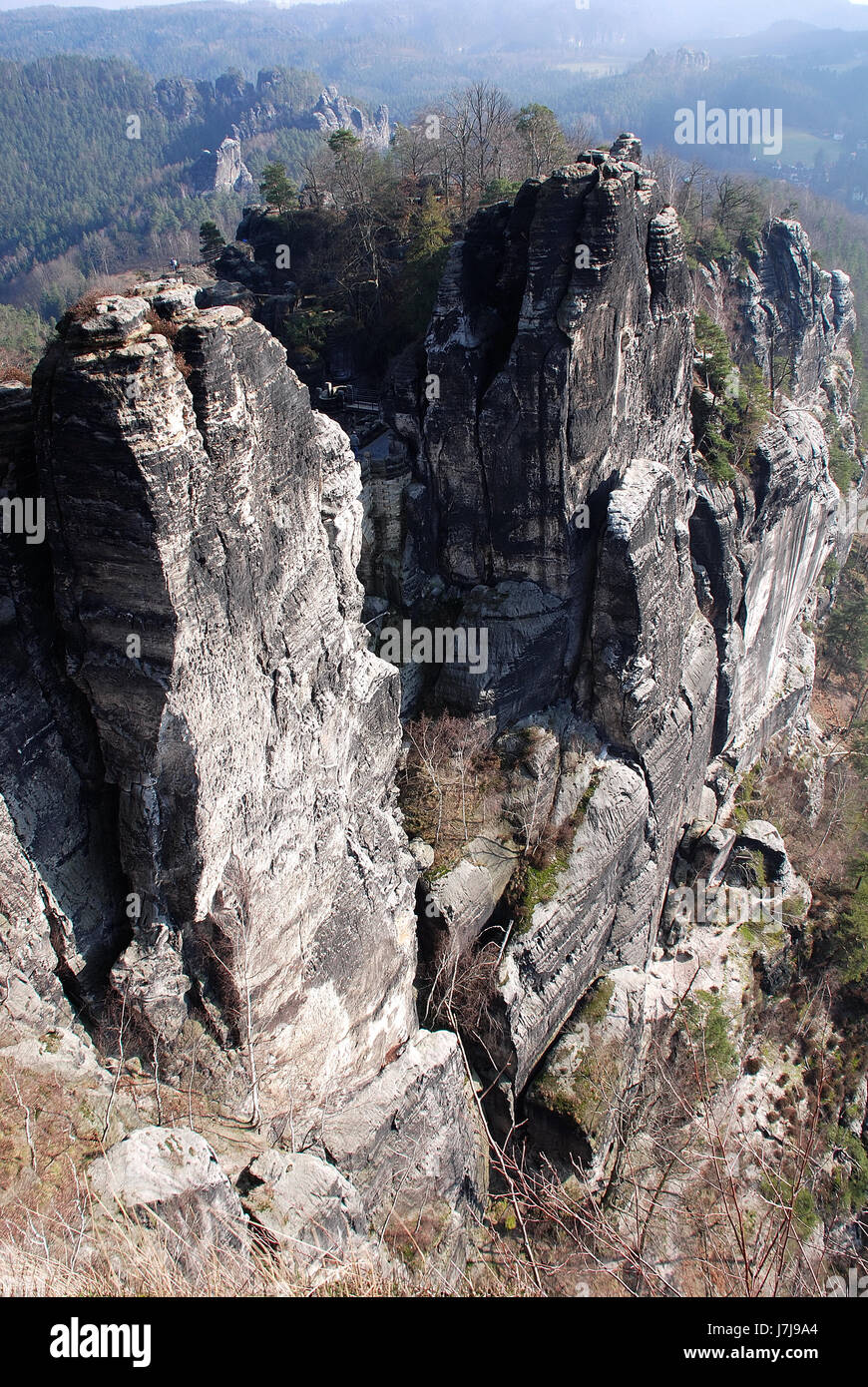 mountains stone national park rock sandstone bastion geology hill ...