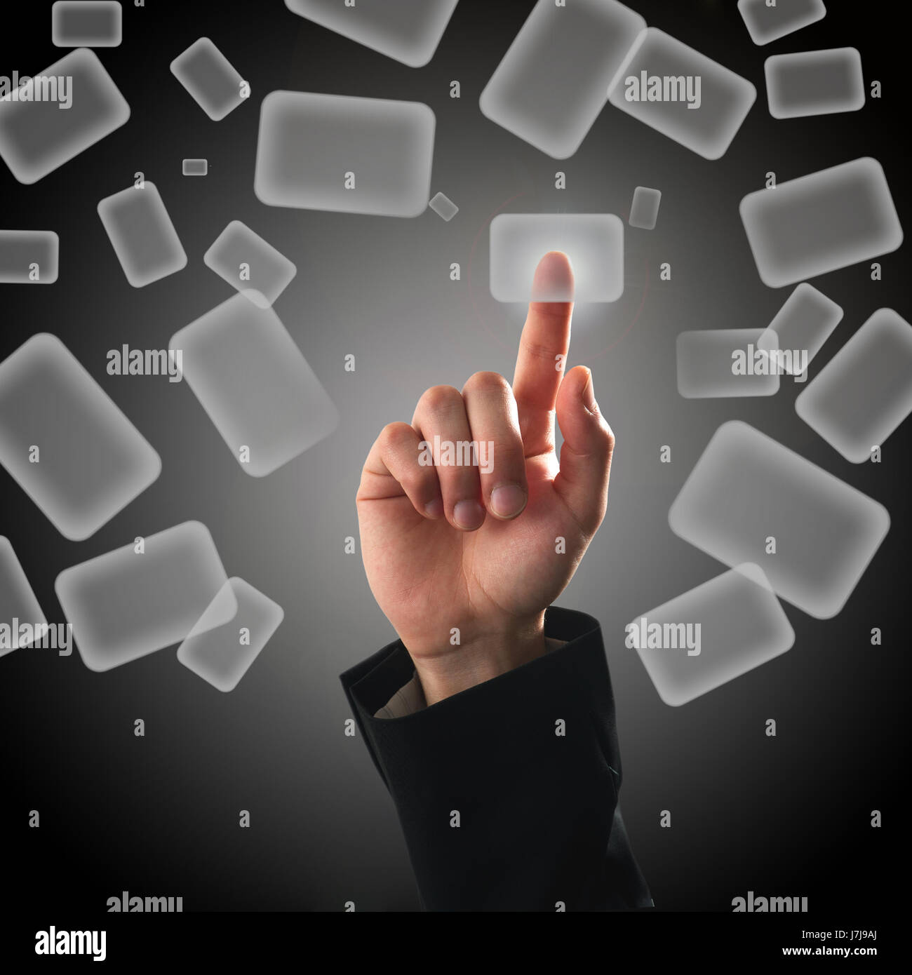 finger connection connectivity interface annexation screen button ...