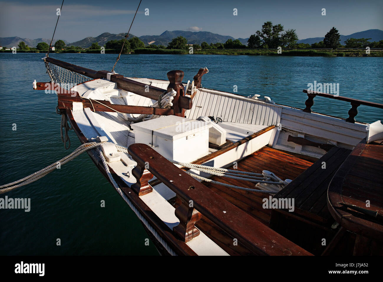 Neretva boats hi-res stock photography and images - Alamy