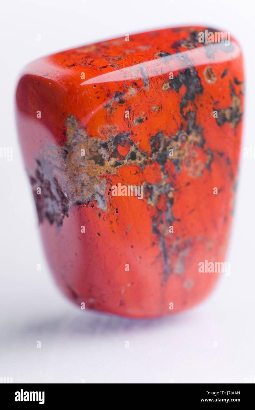 natural stone red jasper Stock Photo - Alamy
