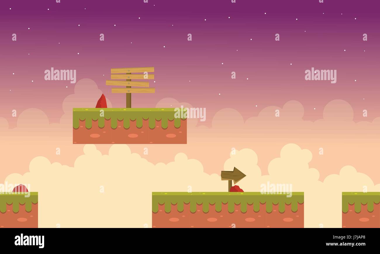 Ground for game background style Stock Vector Image & Art - Alamy