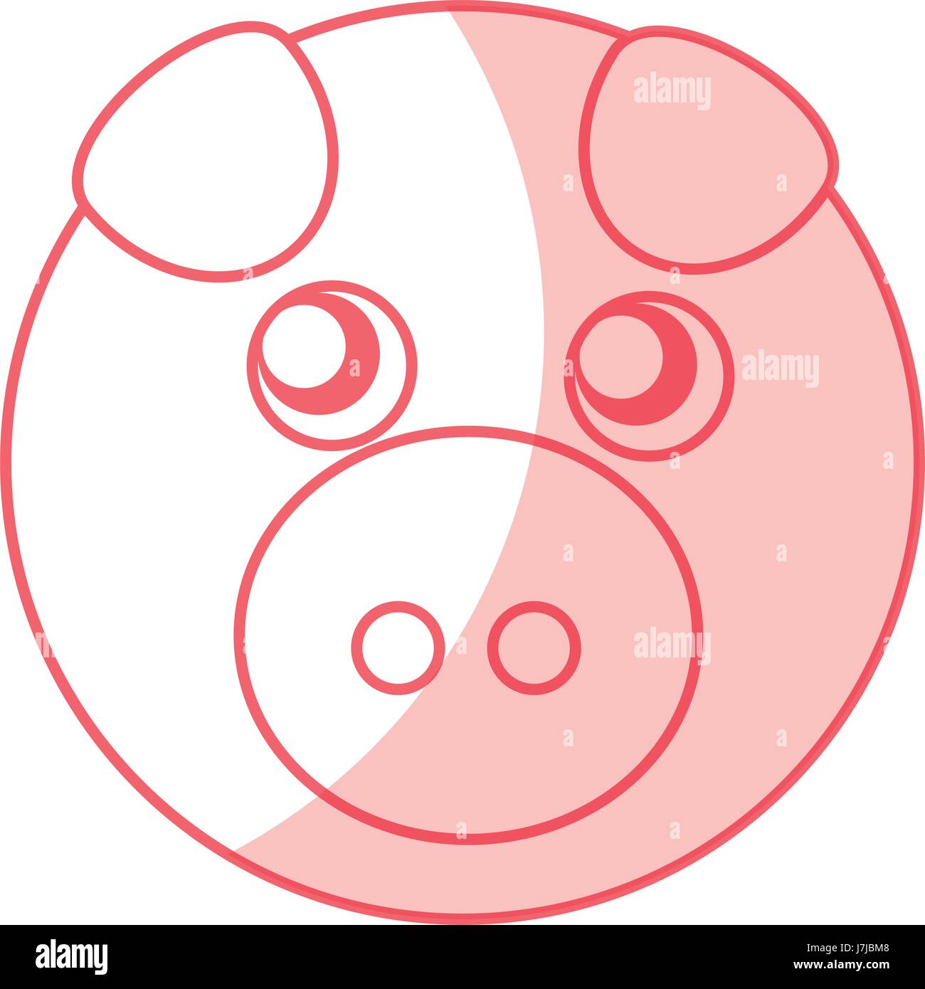 cute piggy character icon Stock Vector Image & Art - Alamy