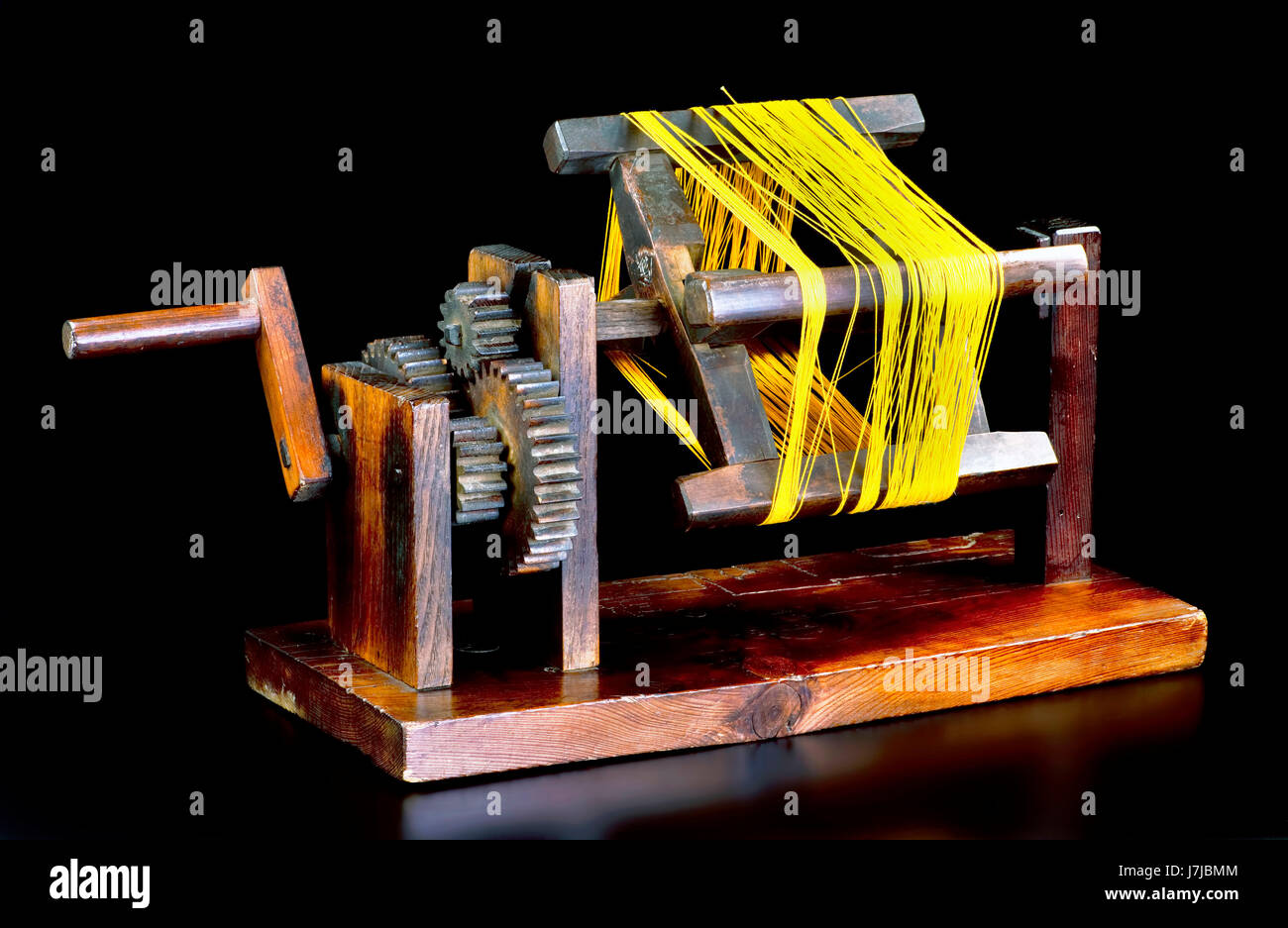 Antique Japanese Zakuri silk reel made in the Edo Period around 1840 ...