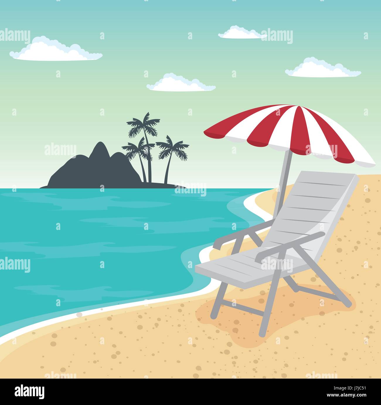 Beach vacation design Stock Vector Image & Art - Alamy